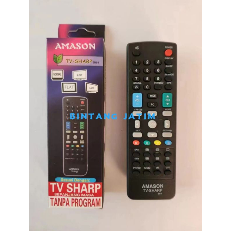 Jual Remot Remote TV SHARP LED/LCD | Shopee Indonesia Jual Remot Remote TV SHARP LED/LCD | Shopee Indonesia