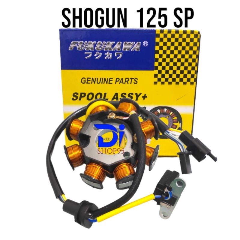 Jual SPULL ASSY FUKUKAWA SHOGUN 125 SP SPOOL KOMPLIT SUZUKI SHOGUN 125 FI SPUL PLUS PULSER SPOL ...