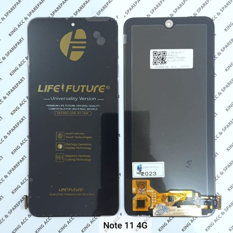 Jual LCD TOUCHSCREEN XIAOMI REDMI NOTE 11 4G / NOTE 11S / POCO M4PRO M4 PRO 4G BLACK ORIGINAL ...