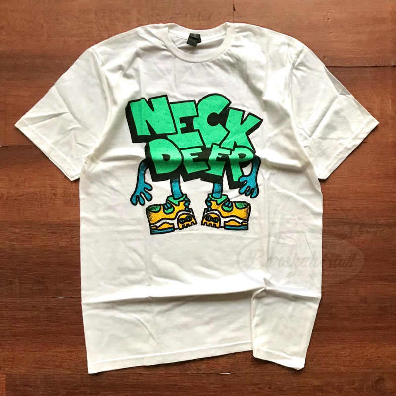 Jual Kaos Band Neck Deep Official Merchandise ‘Text Guy’ | Shopee Indonesia