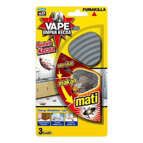 Jual Fumakilla Umpan Kecoa - VAPE Bunuh Kecoa | Shopee Indonesia