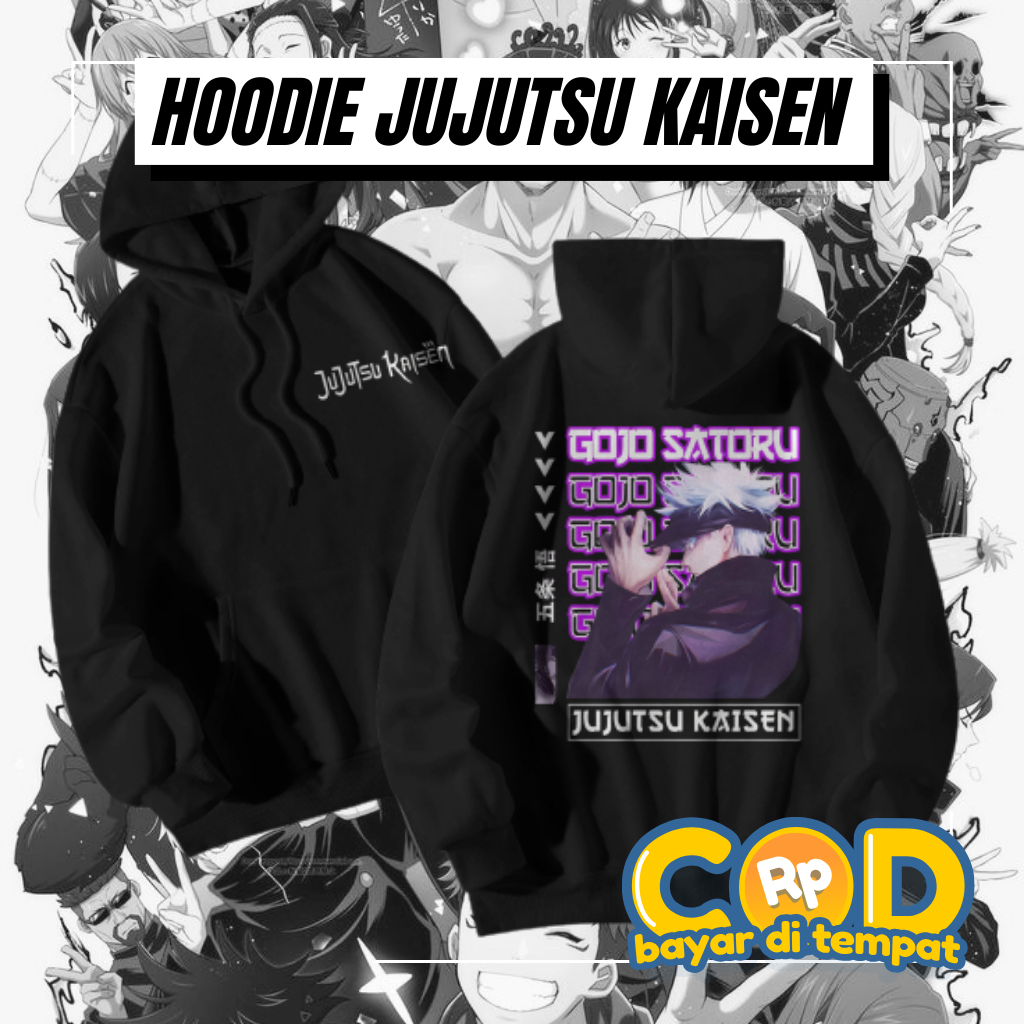 Jual Jaket Hoodie Anime Jujutsu Kaisen Gojo Satoru Infinity Sixth Eye ... Jual Jaket Hoodie Anime Jujutsu Kaisen Gojo Satoru Infinity Sixth Eye ...