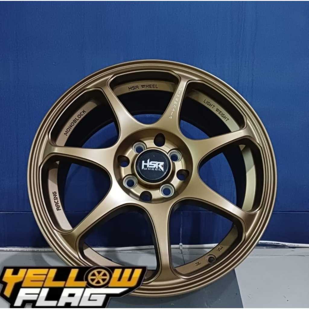 Jual Velg Racing Model Monoblock Ring 16 HSR Sebunsuta R16x7 Brio Agya Jazz Mobilio Velg Murah ...