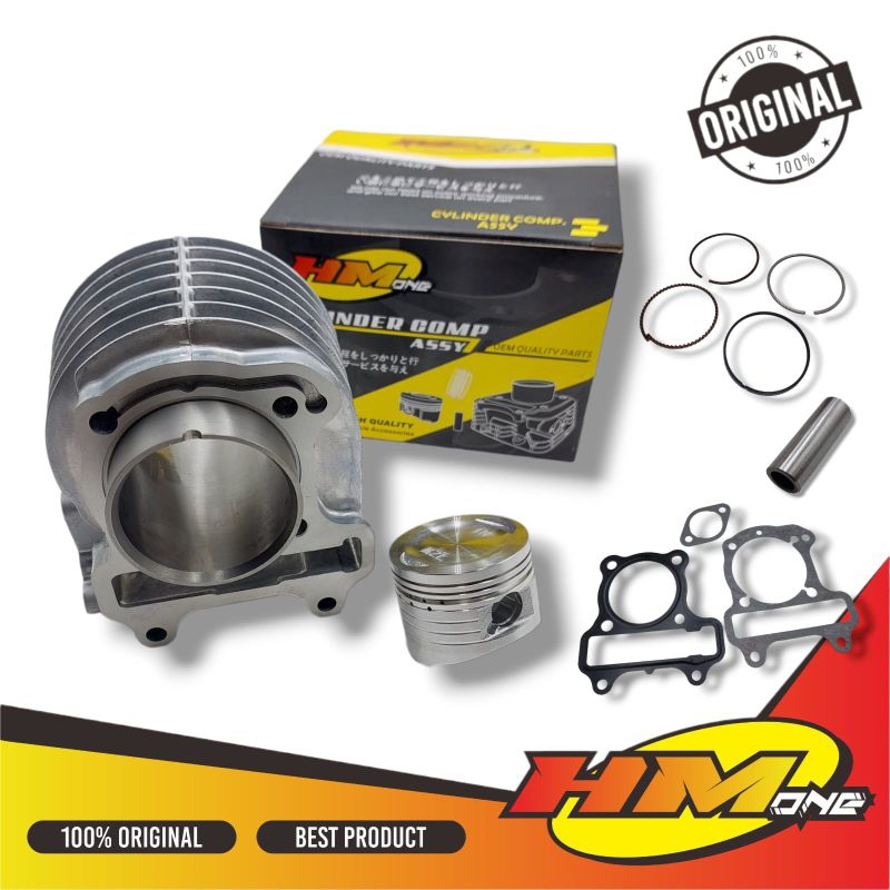 Jual blok seher honda 50mm beat fi scoopy fi spacy fi kzl k25 komplit piston ring seher pin dll ...