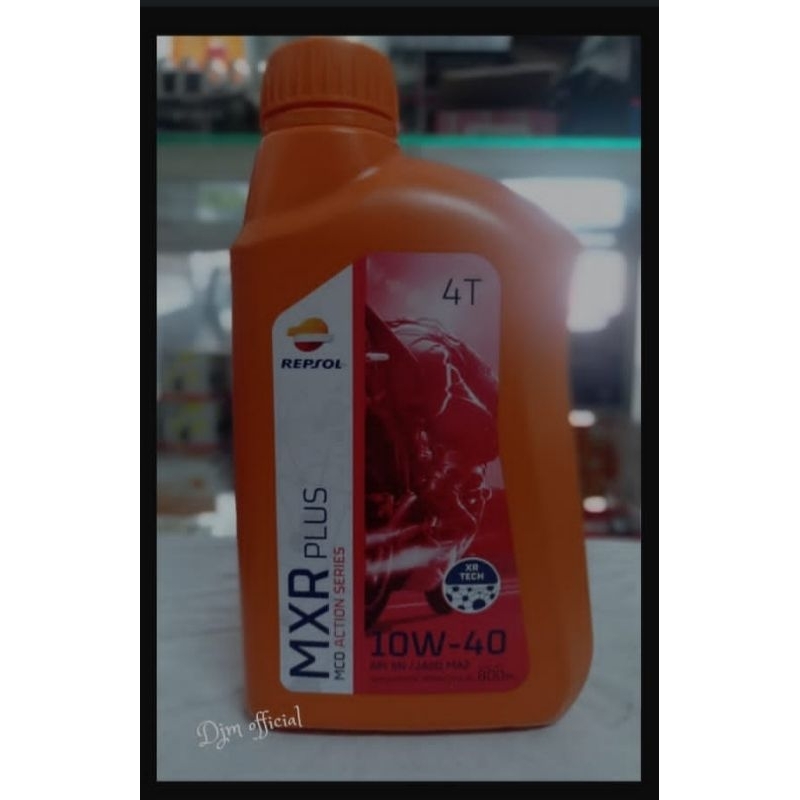 Jual REPSOL OLI MOTOR MXR PLUS 10W-40 (800 ML) | Shopee Indonesia