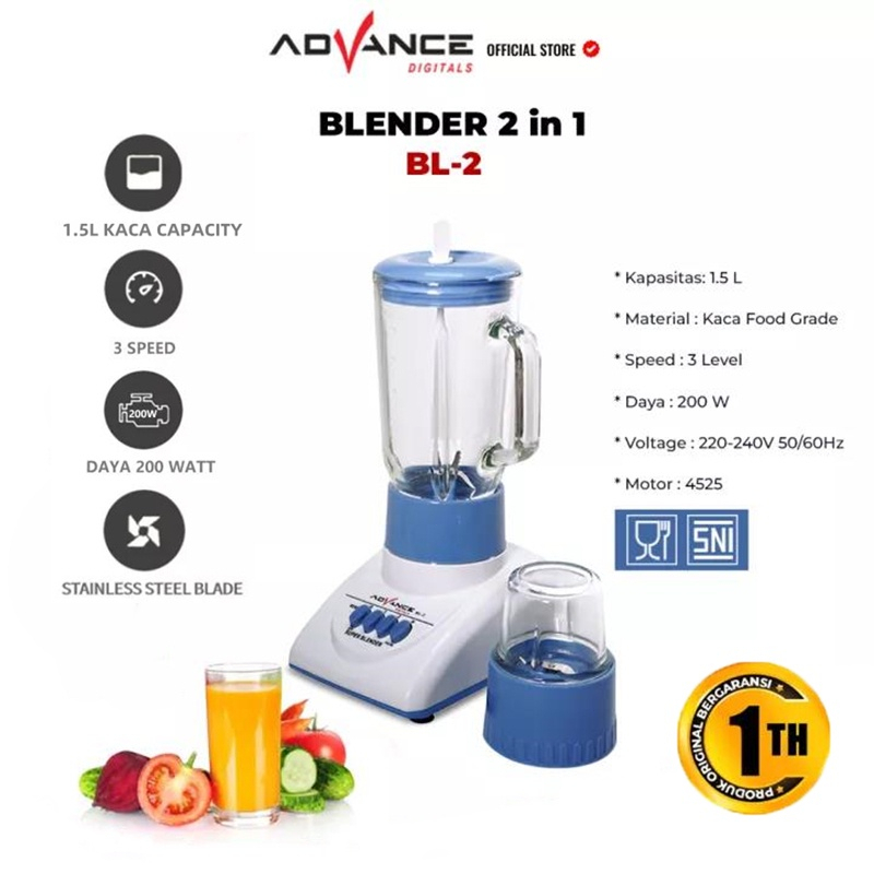 Jual Advance Blender Kaca - Blender Bumbu - Blender Buah - Blender ...