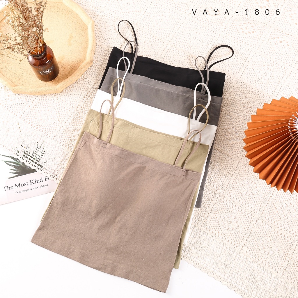 Jual Vaya ( 2 PCS ) Tanktop Bra With Cup Premium Art 1806 | Shopee ...