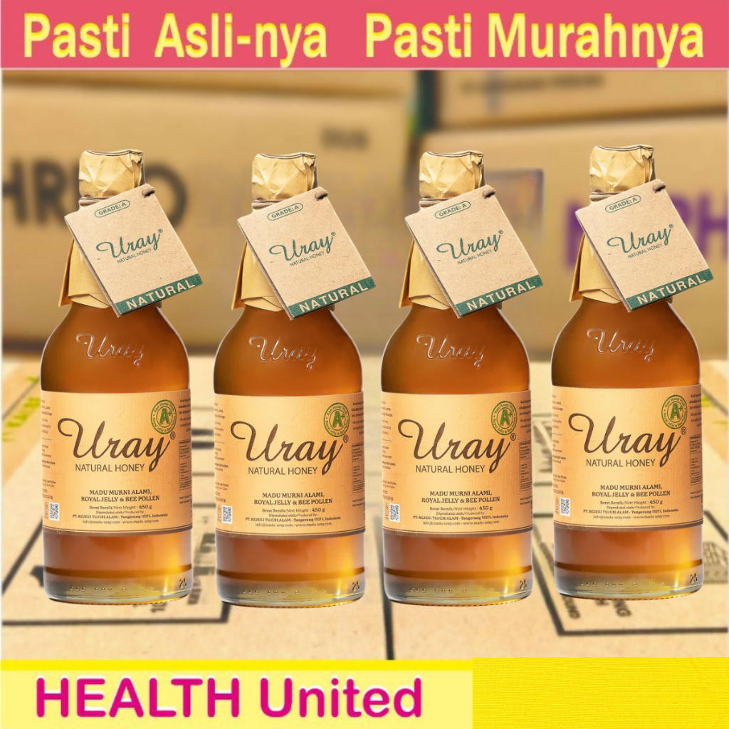 Jual Madu Uray Grade A 450 gr - Raw Natural Honey | Shopee Indonesia