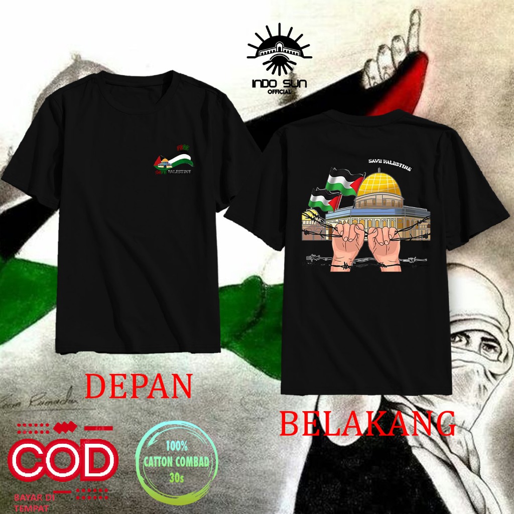 Jual INDOSUN KAOS FREE PALESTINA KAOS SAVE PALESTINA SAVE AL AQSA SAVE ... Jual INDOSUN KAOS FREE PALESTINA KAOS SAVE PALESTINA SAVE AL AQSA SAVE ...