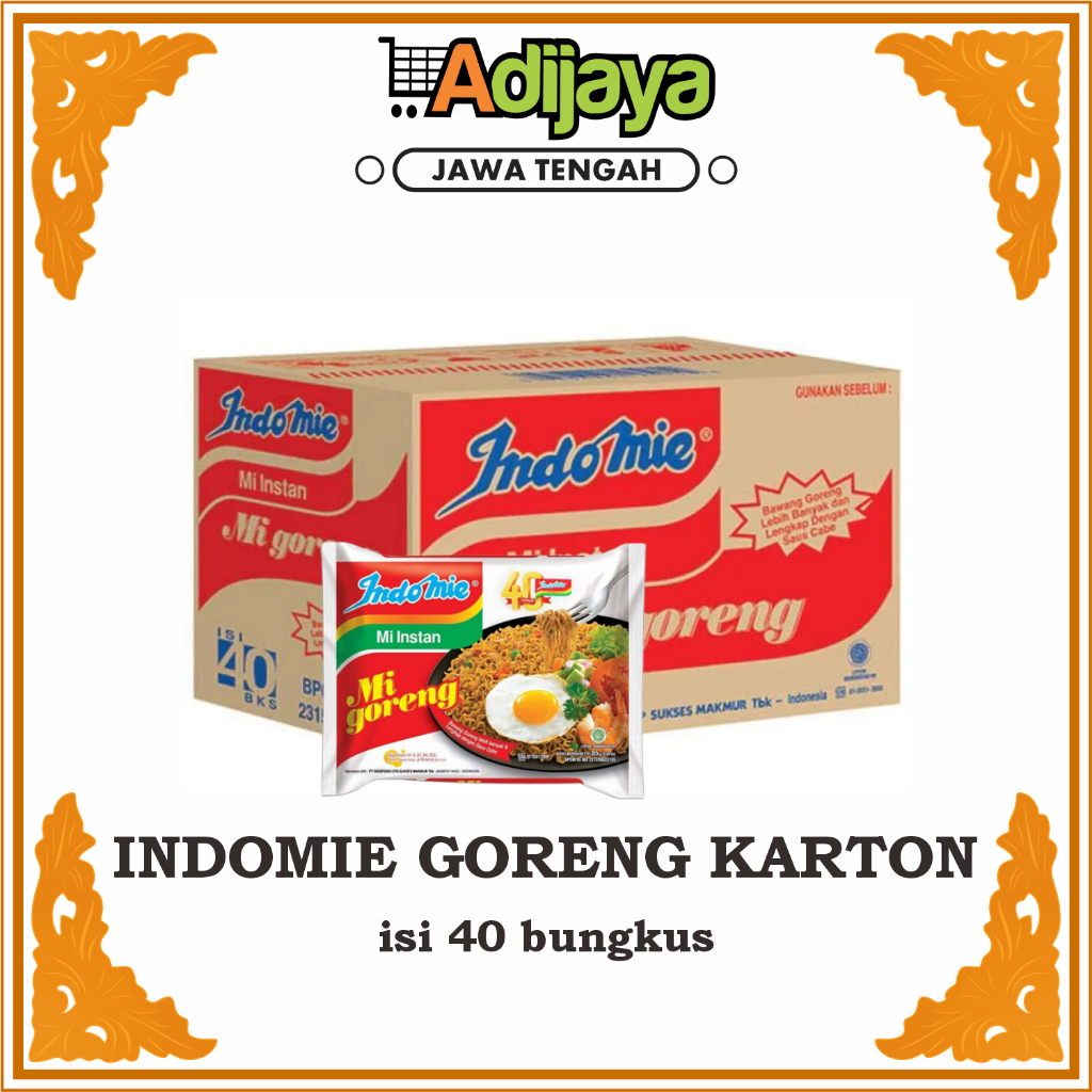 Jual Indomie Goreng 1 Dos / Karton isi 40 bungkus | Shopee Indonesia