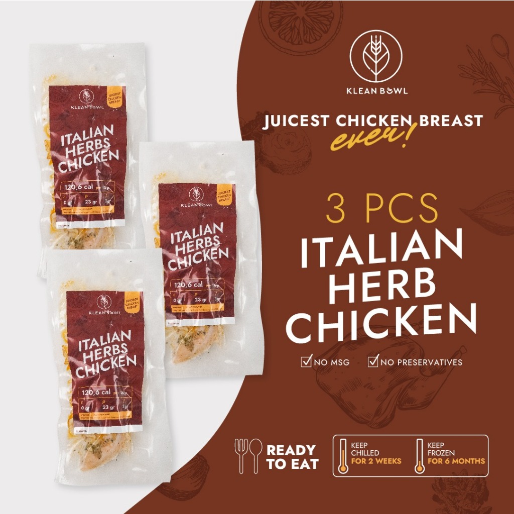 Jual Klean Italian Herbs Chicken (3pcs) | Shopee Indonesia