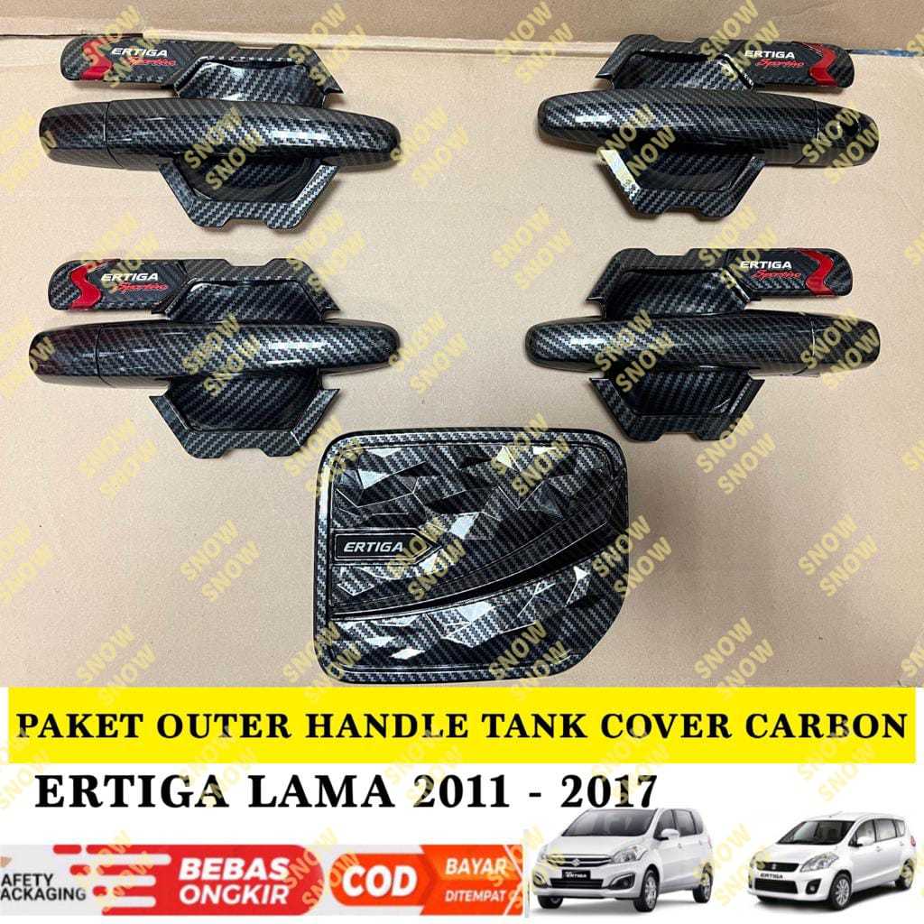 Jual Paket Outer Handle Tank Cover Ertiga Lama Old 2011 2012 2015 2016 ...