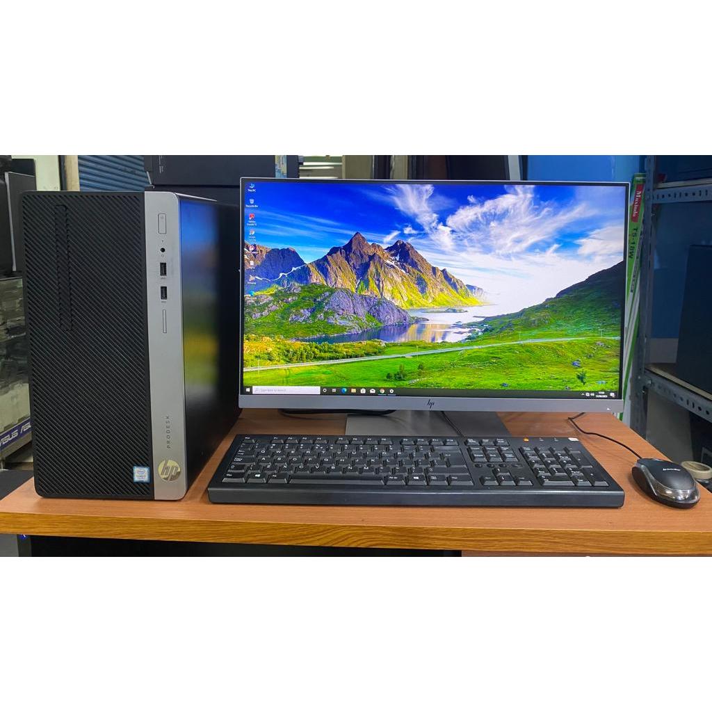 Jual Paket Komputer PC Hp i5 Gen 7 Ram 16Gb SSD 256Gb / Monitor Hp 24 ...