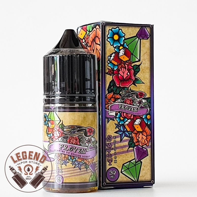 Jual SALT NIC - LIQUID PROVEN Strawberry Vanilla Custard 30ML 24MG 48MG ...