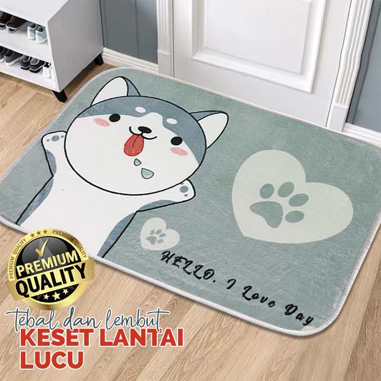 Jual Keset Lantai Anti Slip 40X60 Cm/ Keset Lantai Karakter/ Keset ...