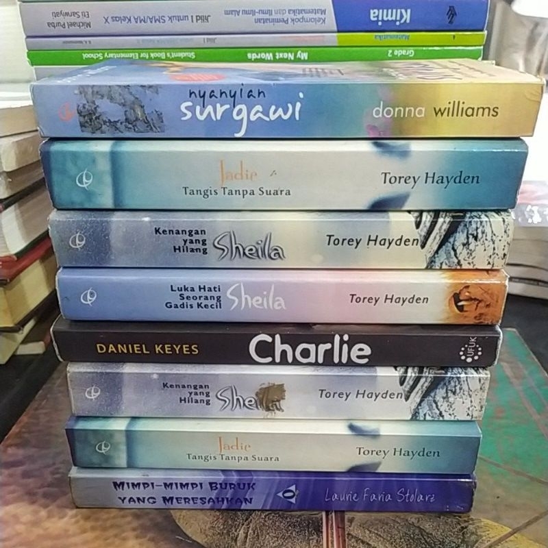 Jual novel karya torey Hayden Donna wiliams Daniel keyes | Shopee Indonesia