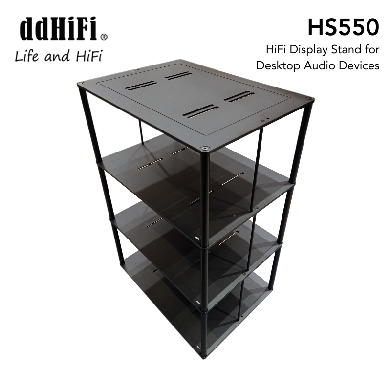 Jual ddHiFi HS550 Rack Display Heavy-Duty 4 Susun Bahan Alumunium Alloy | Shopee Indonesia