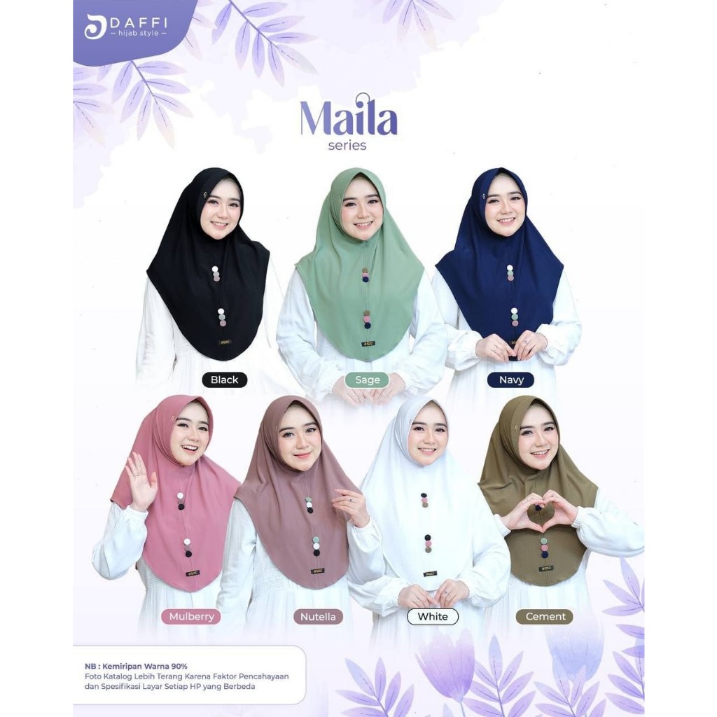 Jual Hijab MAILA By DAFFI HIJAB | Shopee Indonesia