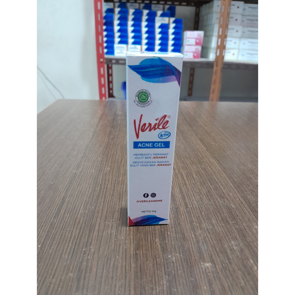 Jual VERILE ACNE GEL 10G | Shopee Indonesia