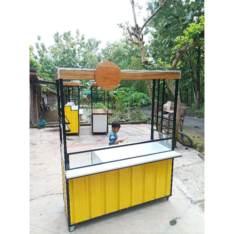 Jual Gerobak booth/gorengan/minuman | Shopee Indonesia