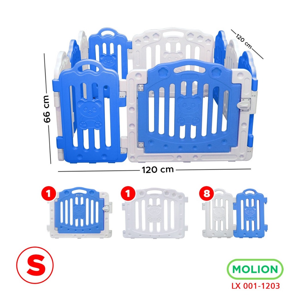 Jual MOLION Pagar Anak Pagar Bayi Pagar Mainan Set Pagar Playpen Bayi ...