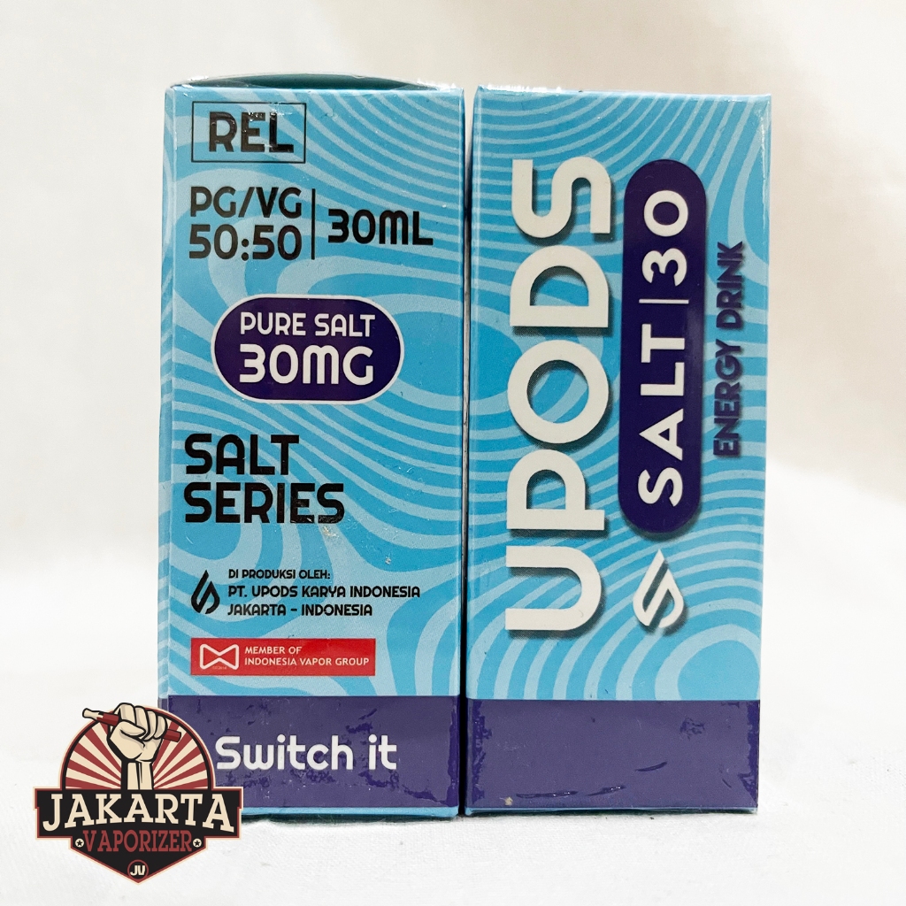 Jual [SALT] UPODS ENERGY DRINK SALTNIC 30ML 30MG BY UPODS | Shopee ...