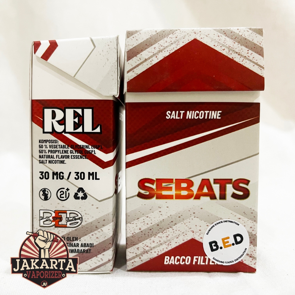 Jual [SALT] SEBATS BACCO FILTER SALTNIC 30ML 30MG BY BED | Shopee Indonesia