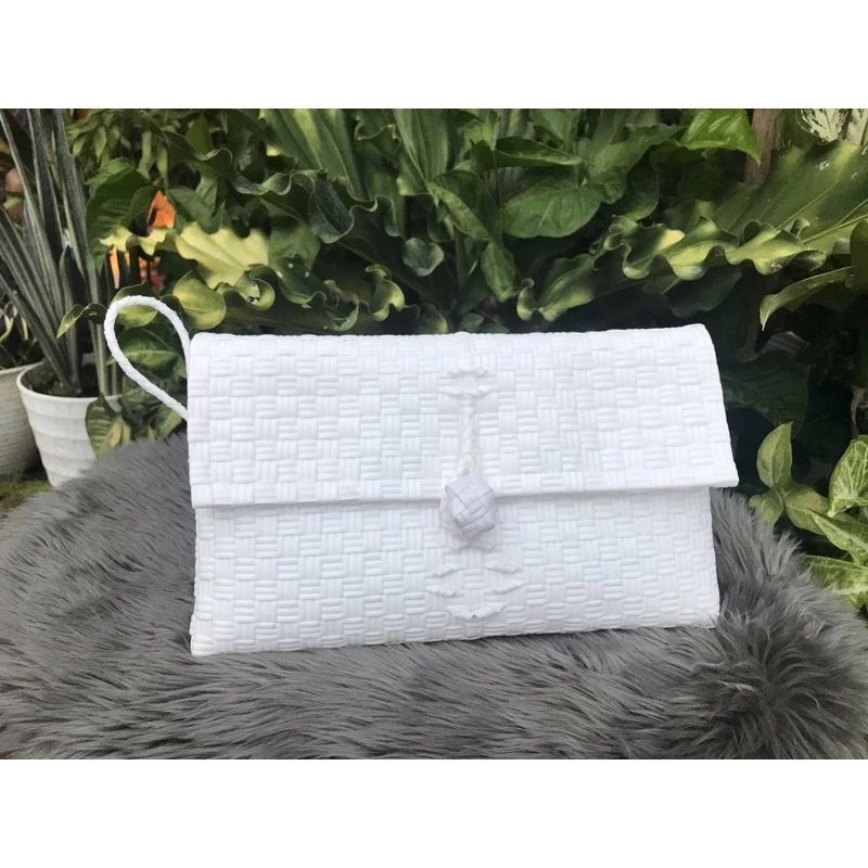 Jual Dompet Anyaman Plastik Jali Premium | Shopee Indonesia