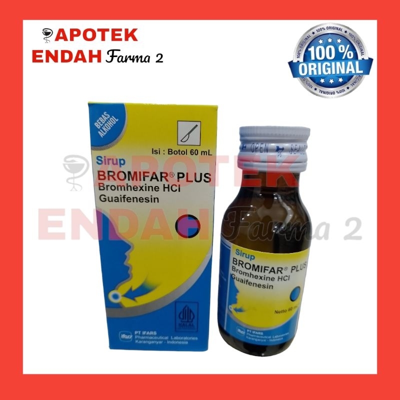 Jual BROMIFAR PLUS SIRUP 60ML obat batuk | Shopee Indonesia
