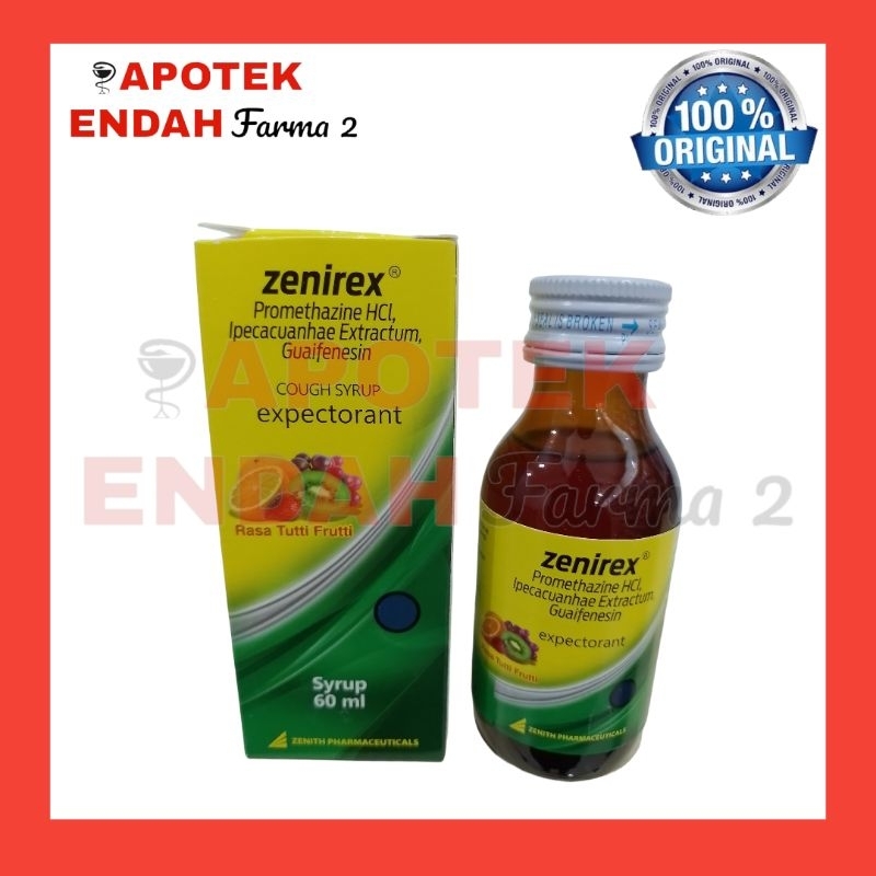 Jual ZENIREX SIRUP 60ML obat batuk | Shopee Indonesia