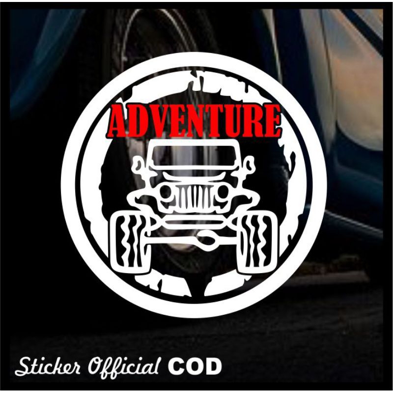Jual sticker Jeep custom , logo jeep, sticker adventur | Shopee Indonesia