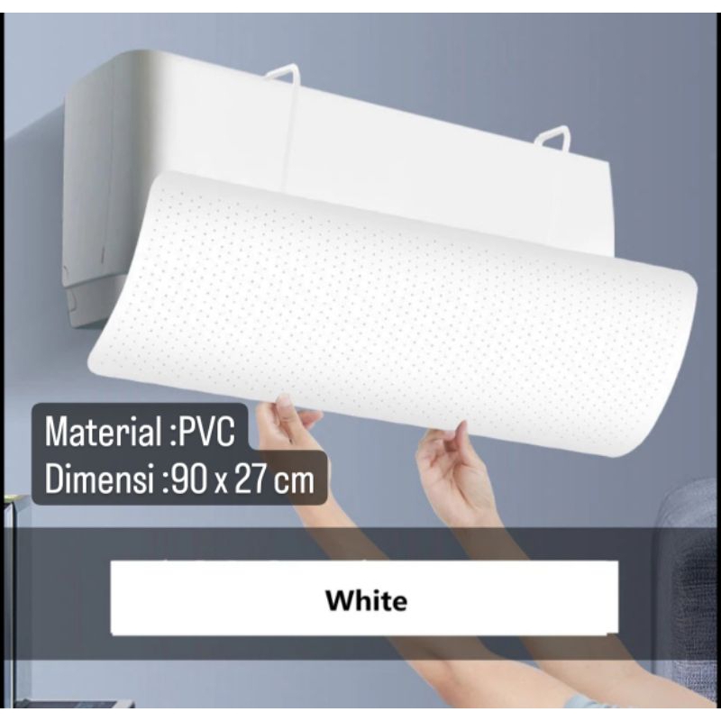 Jual W3R HOUSEEN Cover Angin AC Adjustable Air Conditioner Windshield ...