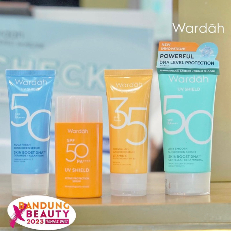Jual NEW! Wardah UV Shield Sunscreen SUN STICK Tone Up Sunscreen Wajah ...