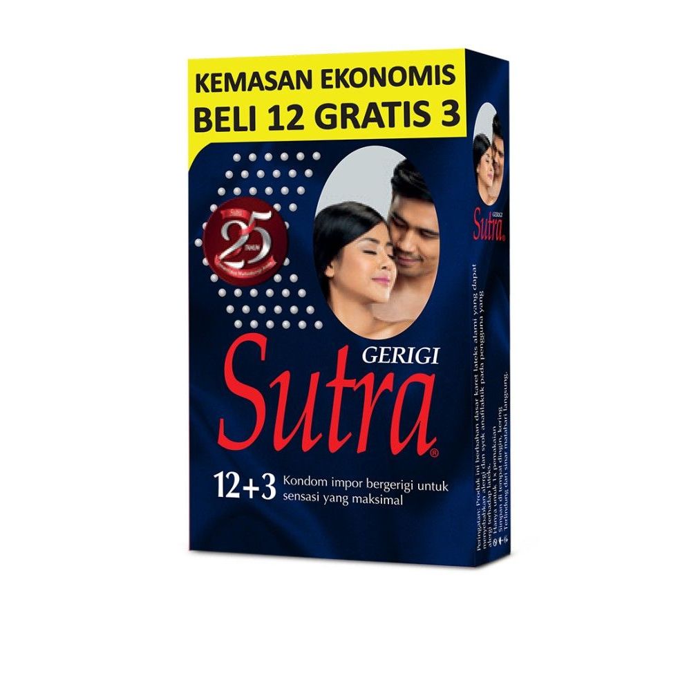 Jual Kondom Sutra Gerigi isi 12s - Kondom Biru Sutra | Shopee Indonesia