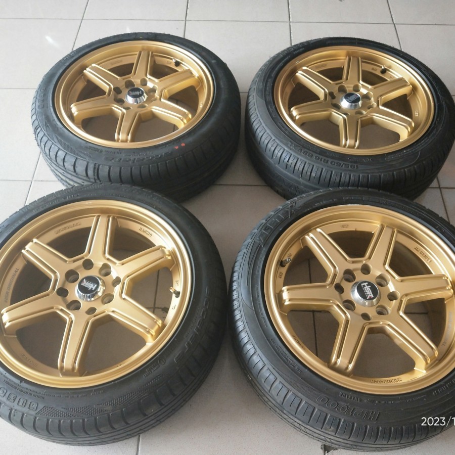 Jual Velg Mobil Bekas Ring 16 LEBAR 7 Lubang 4 ET42 BAN 195 50 R16 | Shopee Indonesia