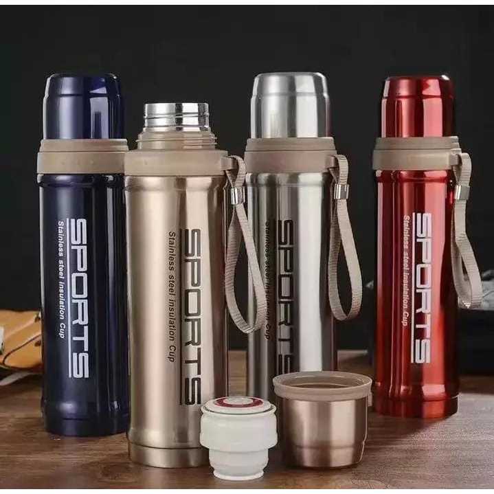 Jual Termos Sport Jumbo 750ml Termos Air Panas Termos Stainless Steel ...