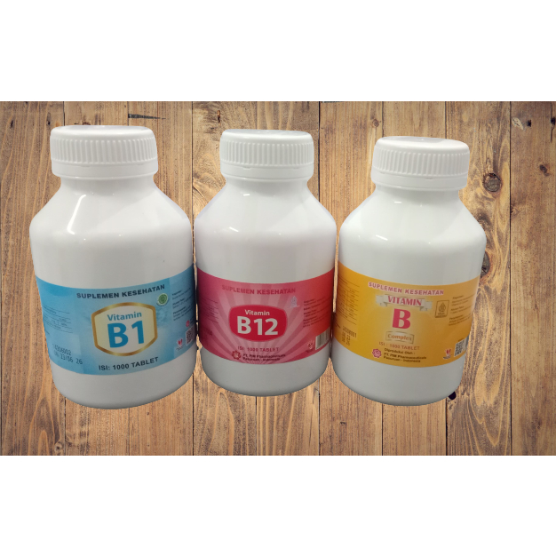 Jual VITAMIN B PIM BOTOL ISI 1.000 (SERIBU) TABLET (KALENG) | Shopee ...