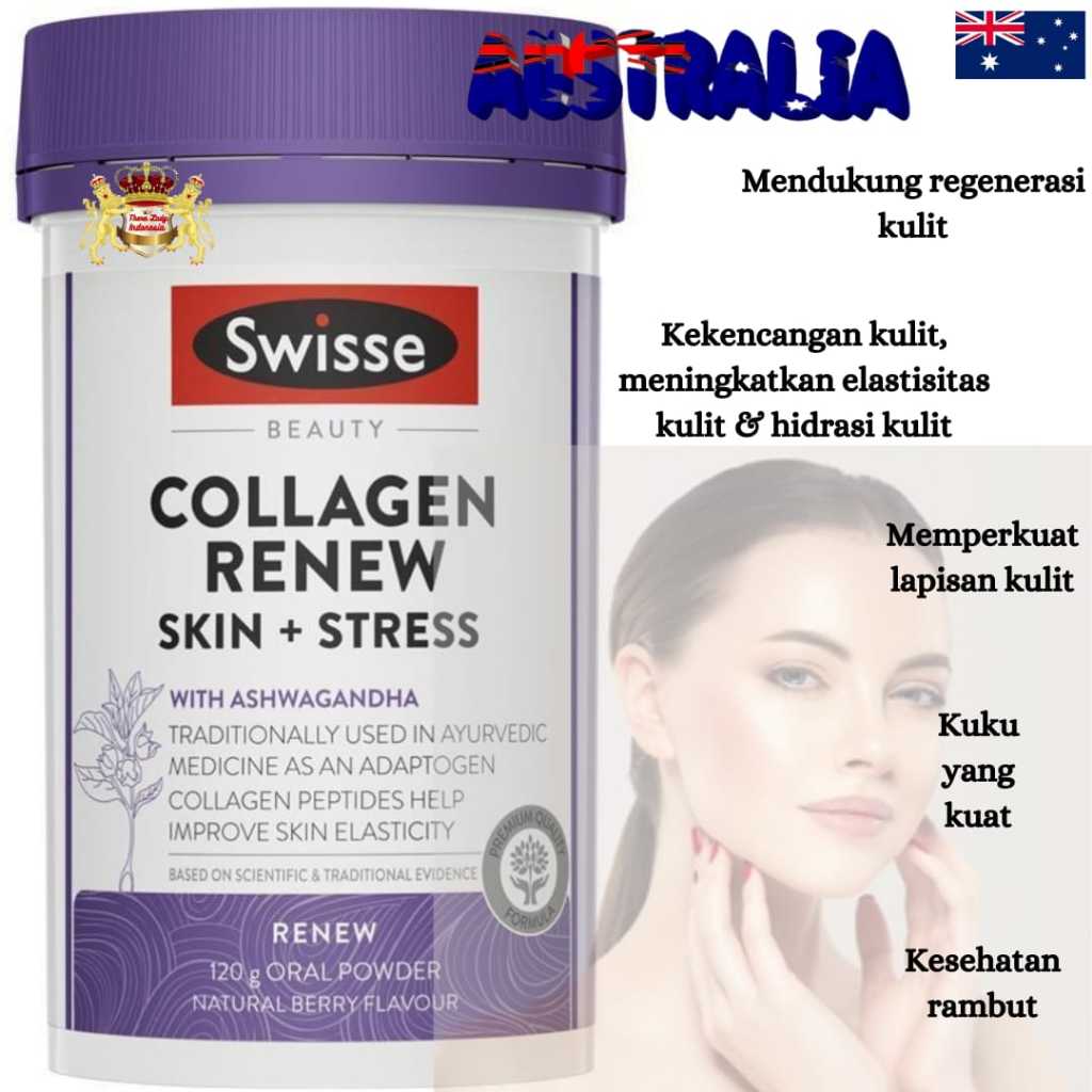 Jual Swisse Beauty Collagen Renew High Strength Collagen + Hyaluronic ...