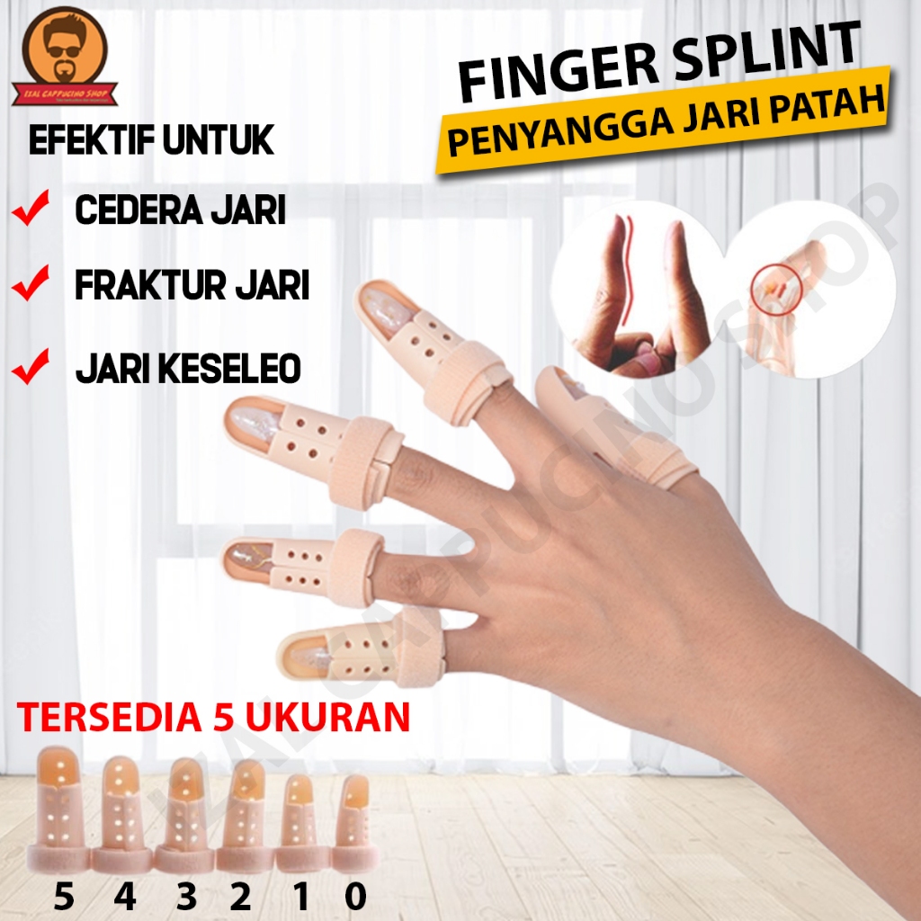 Jual Finger Splint Pelurus Jari Trigger Finger Penyangga Jari Cedera ...
