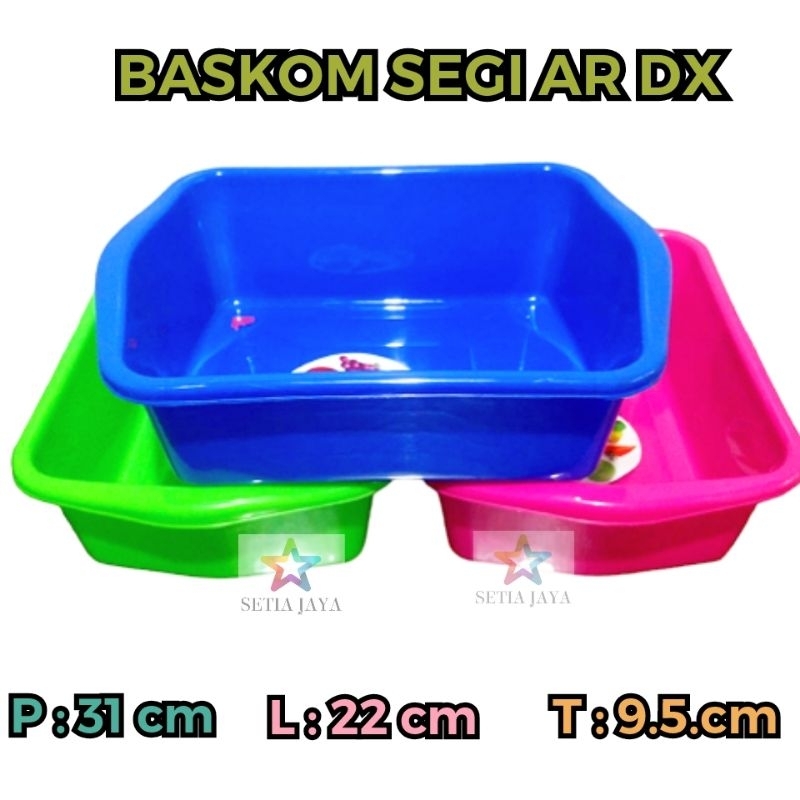 Jual BASKOM SEGI PALSTIK AR KUALITAS KILAT DX/ BAK SEGI KUALITAS TEBAL / BAK SEGI SERBAGUNA ...