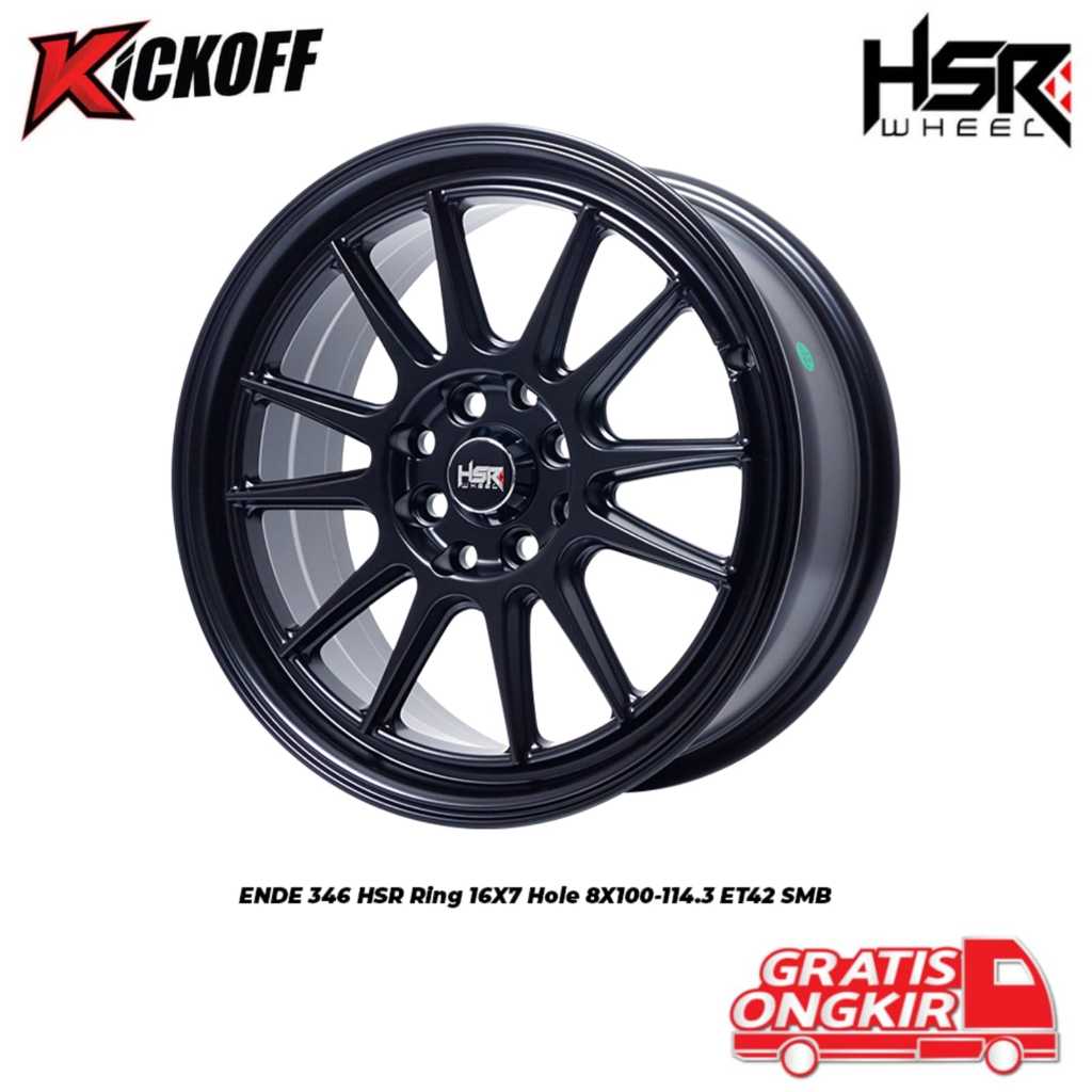Jual Velg Racing HSR Ring 16 Ende Buat Brio Yaris Vios March Sirion Jazz DLL | Shopee Indonesia
