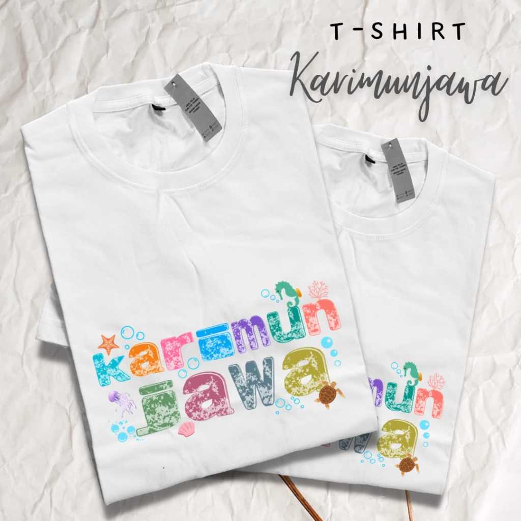 Jual Kaos Souvenir Wisata Karimunjawa Colour Destinasi Wisata Populer ...