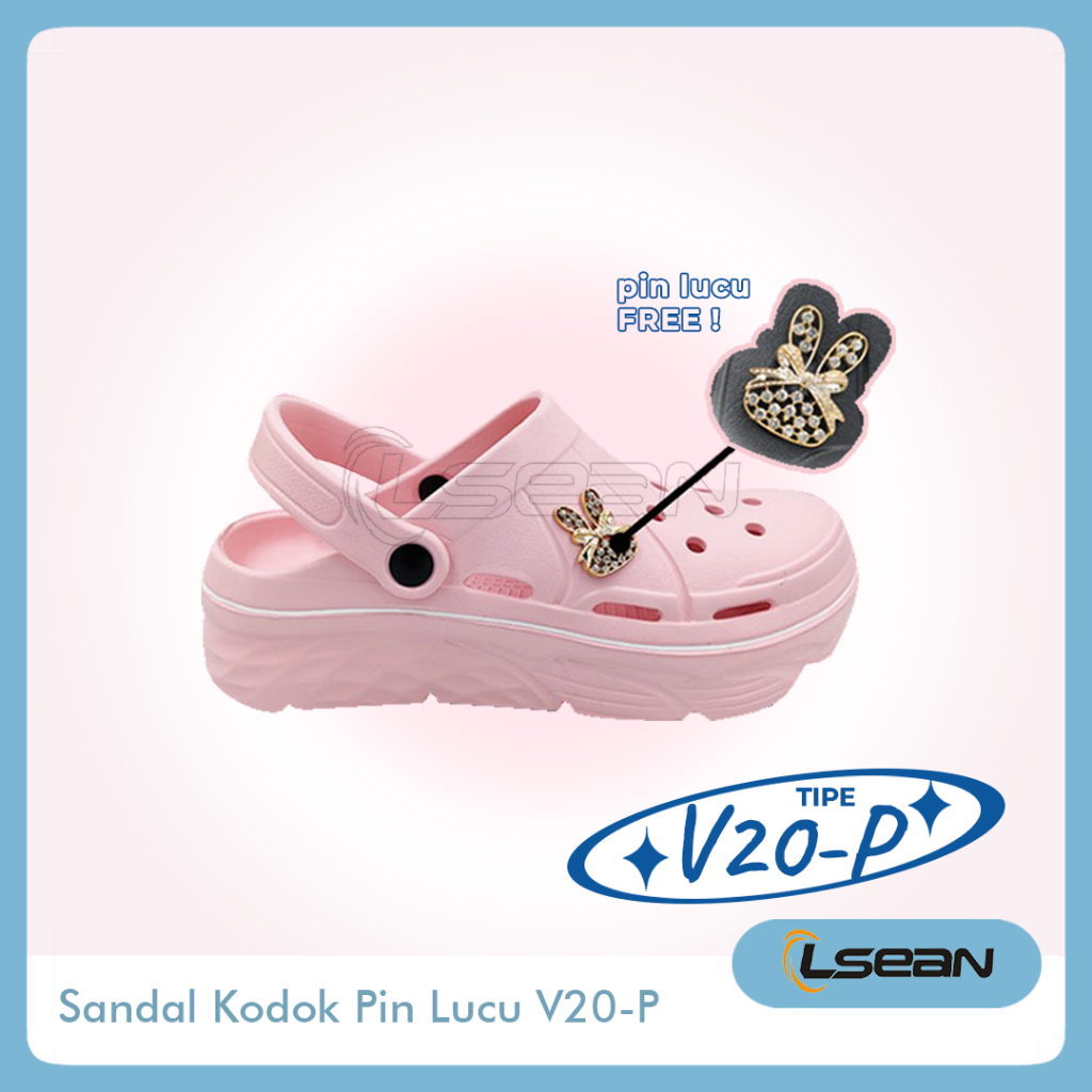 Jual SANDAL SEPATU FASHION WANITA MODEL KODOK BAIM HAK SOL TINGGI PIN ...