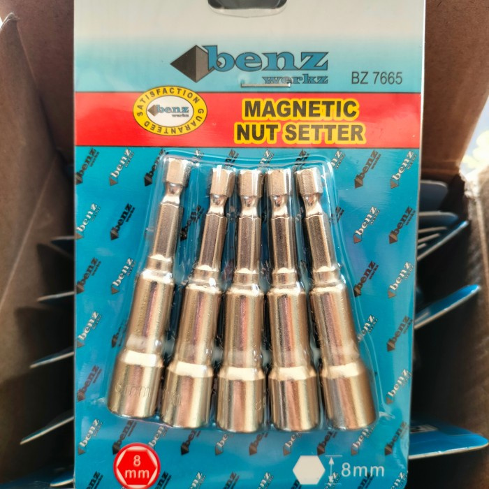 Jual Kunci Mata Baut Roofing Magnet 8 mm x 65 mm/Hex Nut Benz Werkz ...