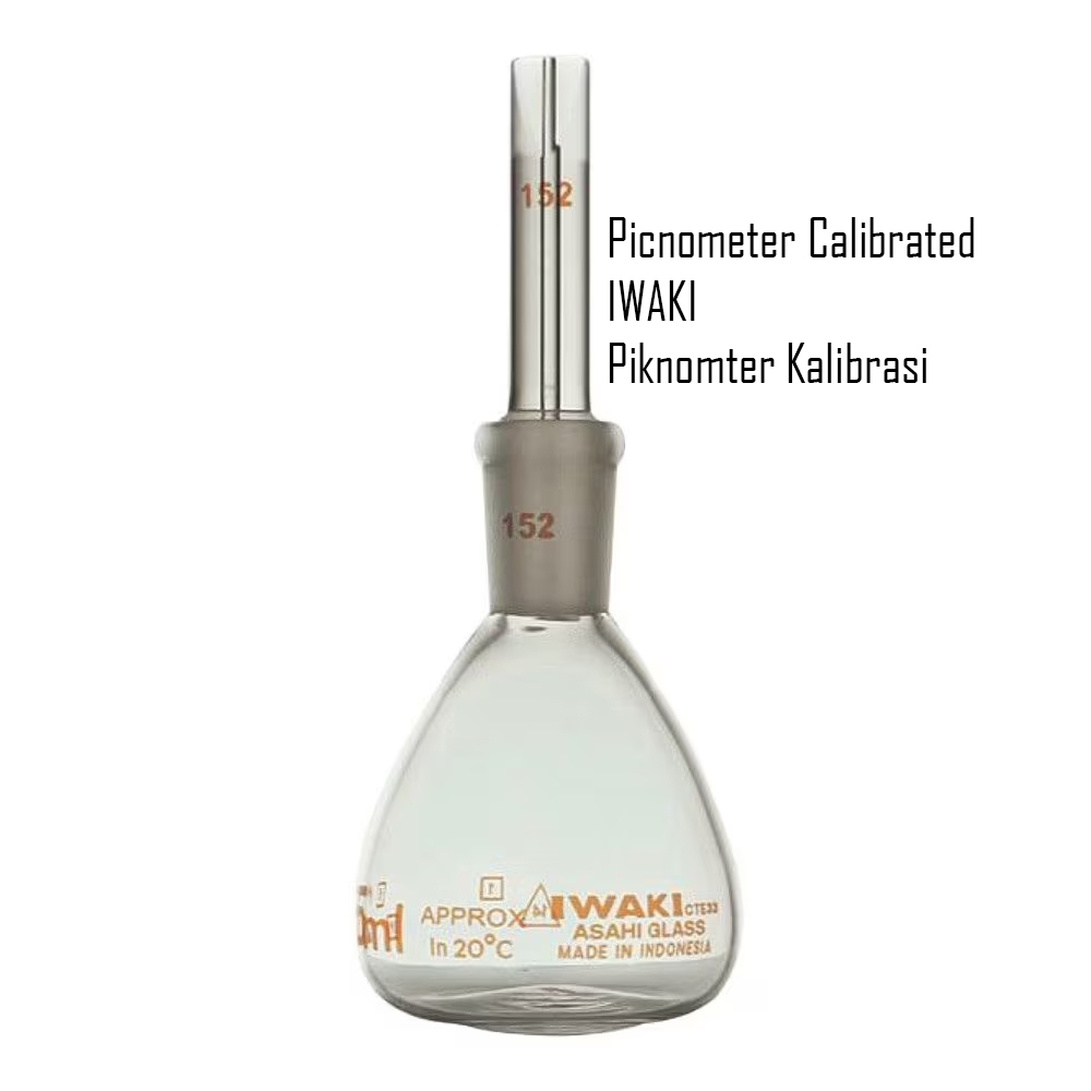 Jual Piknometer 50ml kalibrasi IWAKI Picnometer calibrated | Shopee ...