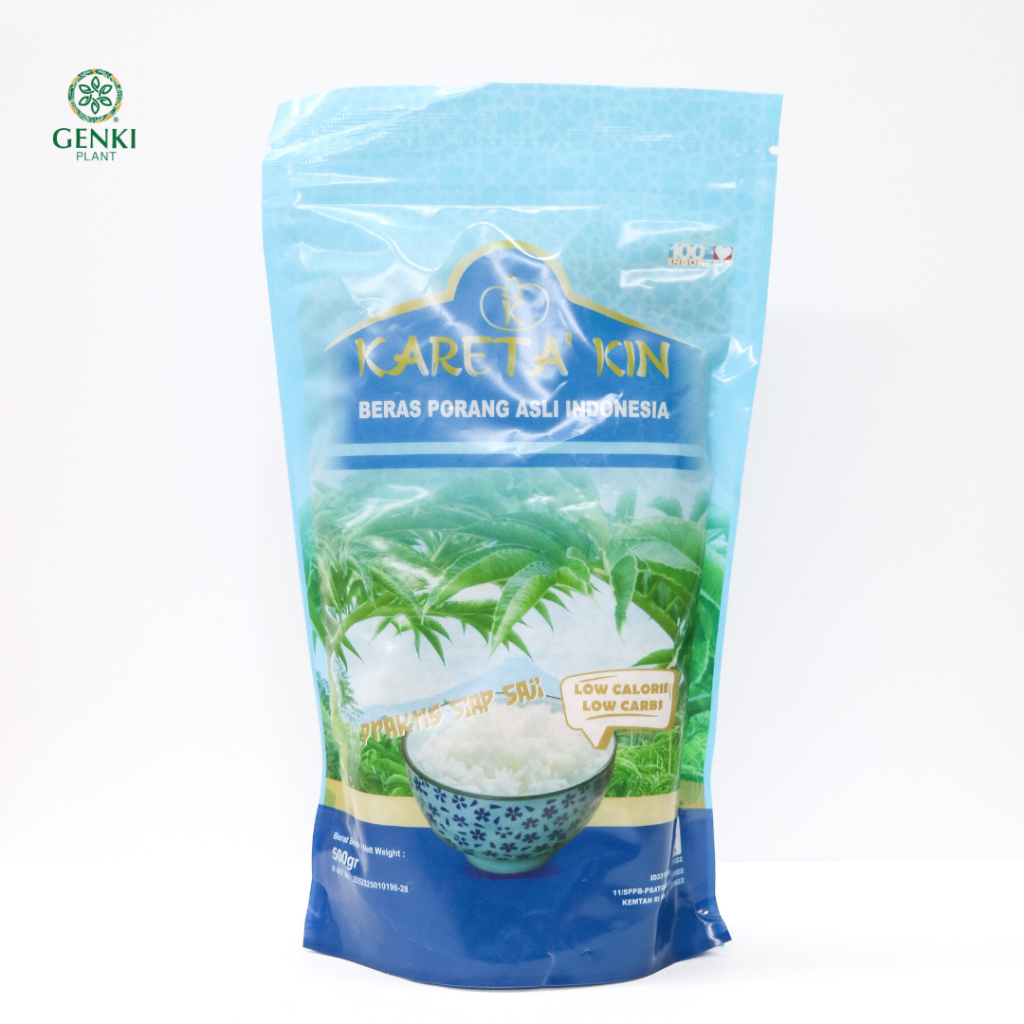 Jual Kareta Kin Beras Porang / Konjac Rice / Shirataki Rice - 500 g ...