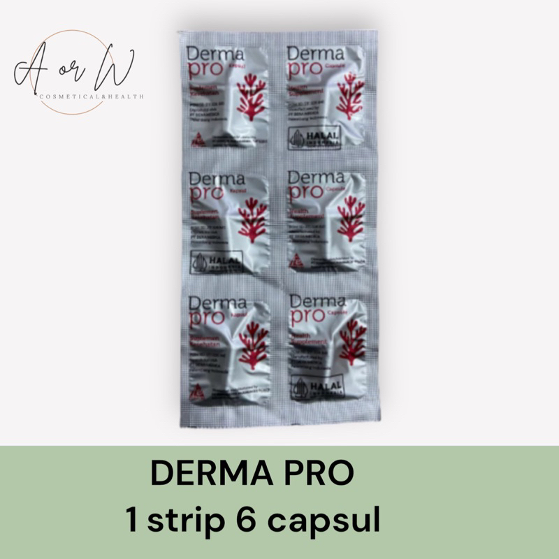Jual DermaPro Kapsul 1 Strip | Shopee Indonesia