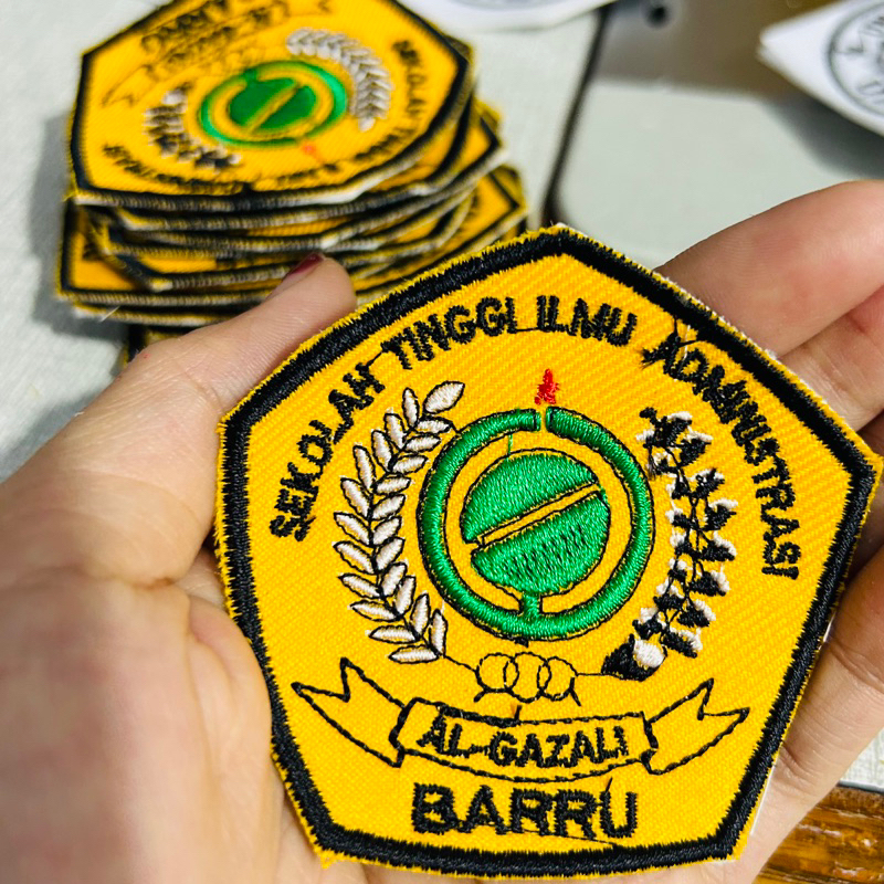 Jual LOGO BORDIR sekolah tinggi ilmu administrasi BARRu / logo bordir ...