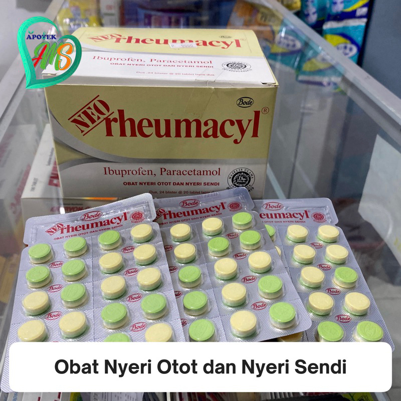 Jual Neo Rheumacyl Strip Isi 20 Tablet | Nyeri Otot dan Nyeri Sendi ...
