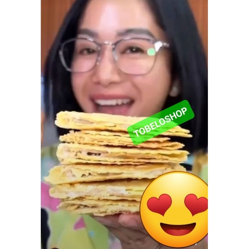 Jual CREPES SEMPRONG SUSU LEMBANG 165gr (isi 12pcs) | Shopee Indonesia